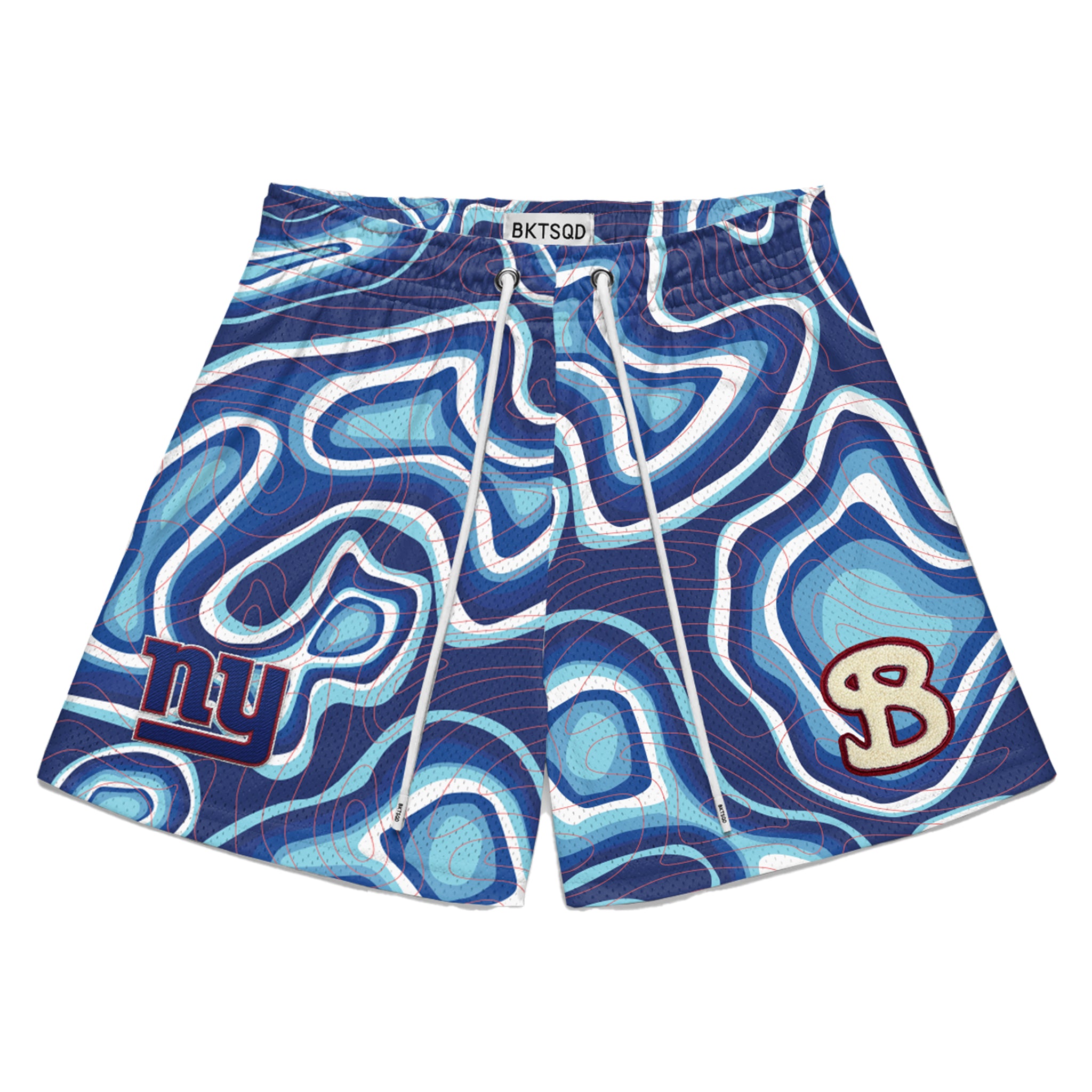 Bucketsquad New York Giants Nfl Weatherman Short Shorts | Adult Bas...