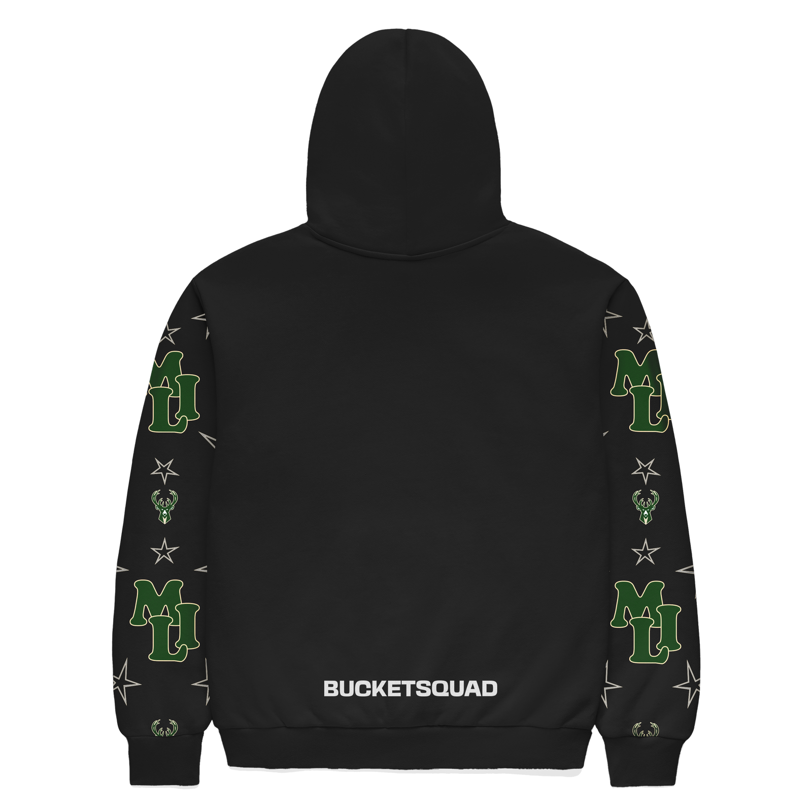 Bucketsquad Nba Milwaukee Bucks Arena Youth Hoodie | Kids Basketbal...