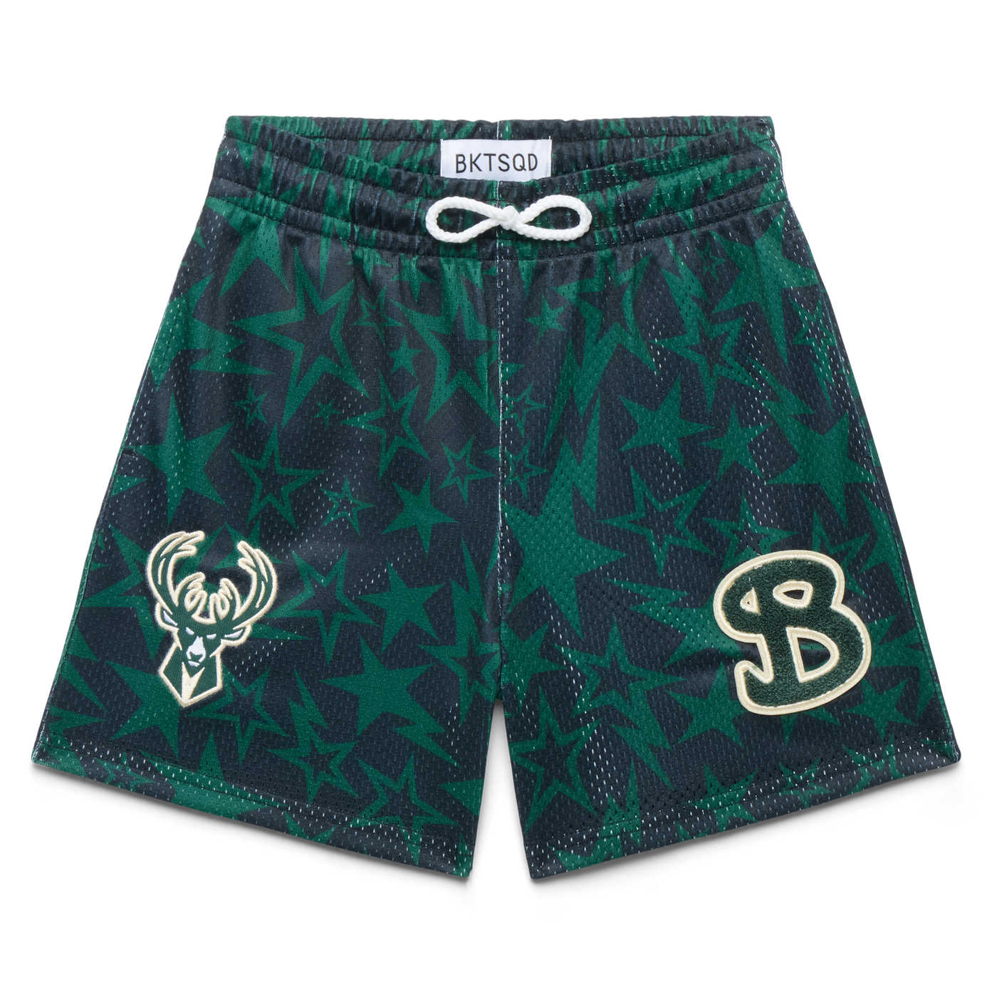Bucketsquad Nba Milwaukee Bucks Stars Youth Shorts | Kids Basketbal...