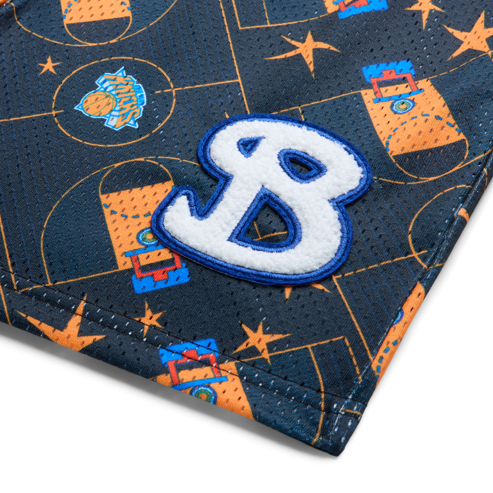 Bucketsquad Nba New York Knicks Court Youth Shorts | Kids Basketbal...