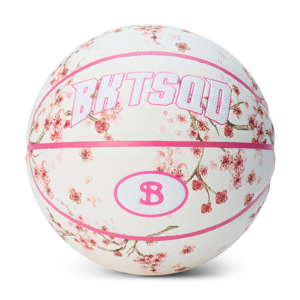 Bucketsquad Cherry Blossom Black Basketball Size 6